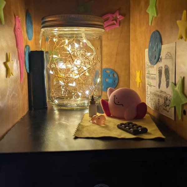 Derpy Kirby Custom Amiibo new Design With Accessory Pack - Etsy