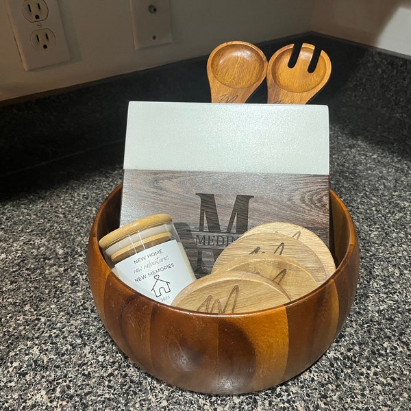 Housewarming Gift Basket, Real Estate Closing Gift, Realtor Closing ...
