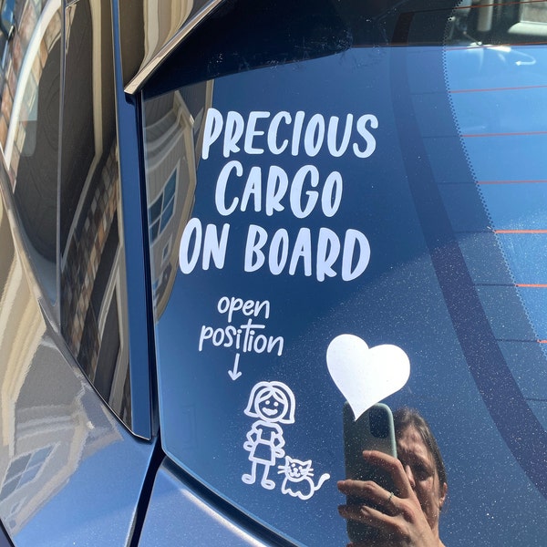 Stick Figure Custom Family Sticker Decal | Family Members Sticker Decal ...