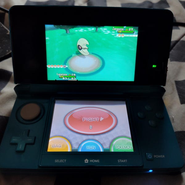 High Quality Custom Nintendo DS Lite- Smoke Gray W/ Red Buttons - Etsy