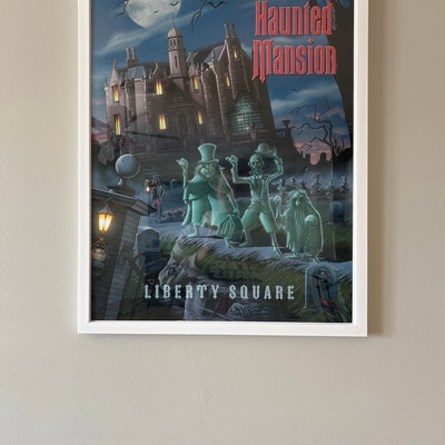 Tangled Map Poster Vintage Disney Movie Poster Classic Disney World ...