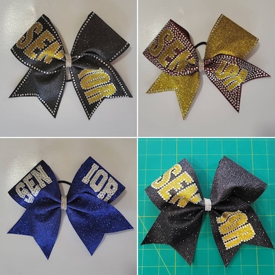 Cheer Bow Rhinestone Template SVG SAWTOOTH Design - Etsy