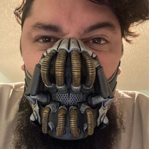 Screen Accurate Bane Mask 3D Print Dark Knight Cosplay | Etsy