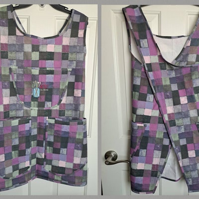 Pottery Apron With Pants/sewing Pattern/ Potter's Split Leg /cross Back ...