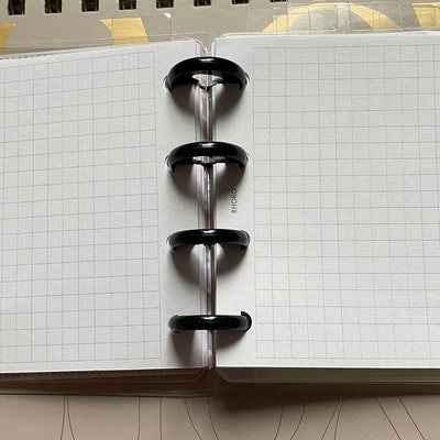 Micro Happy Planner Notes Inserts Grid Lines Dot Dotted Set, Printable ...