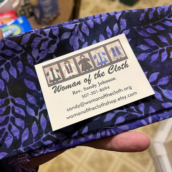 Clergy Stole for Creation Copper Forest Clergy Green Stole - Etsy