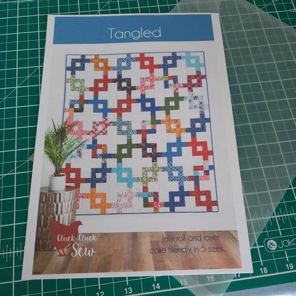 Tangled Quilt Pattern, PDF - Etsy