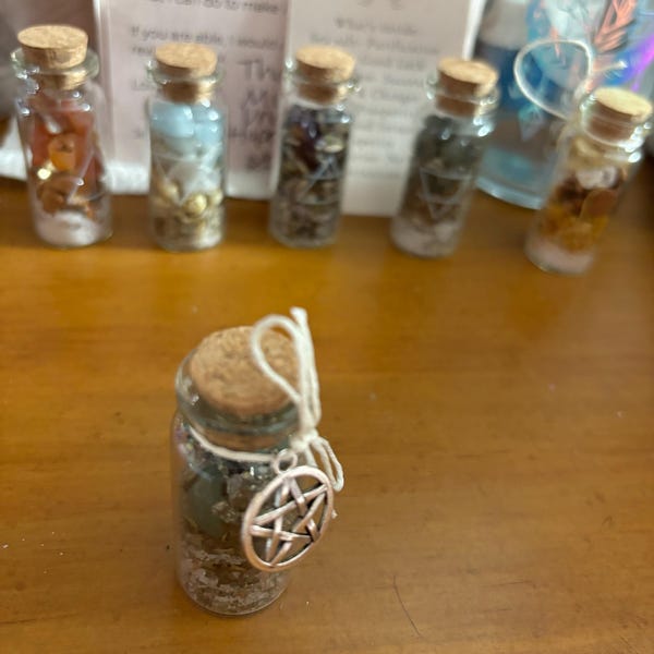 Healing Spell Jars, Spell Bottles, Intention Jars, Intention Bottles ...