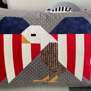 Eagle Quilt Block Pattern PDF Instant Download Modern - Etsy UK