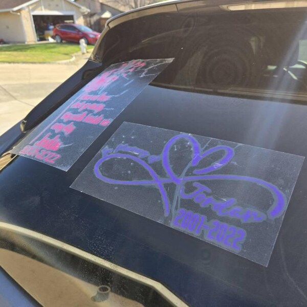 In Memory Car Decal, Memorial Window Decal, in Loving Memory Car ...