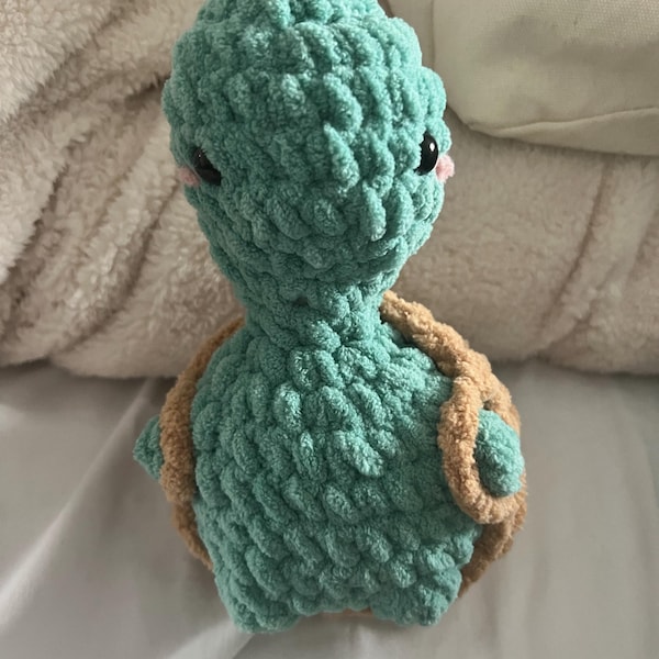 Trunk the Trendy Turtle, NO-SEW Crochet Amigurumi PDF Pattern, Inc ...