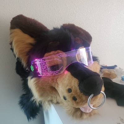 Cardboard Protogen Mask PDF FREE Link in Description - Etsy