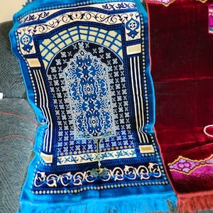 Prayer Rug for Muslim Prayer Mat Gebetsteppich Luxury Prayer Rug ...