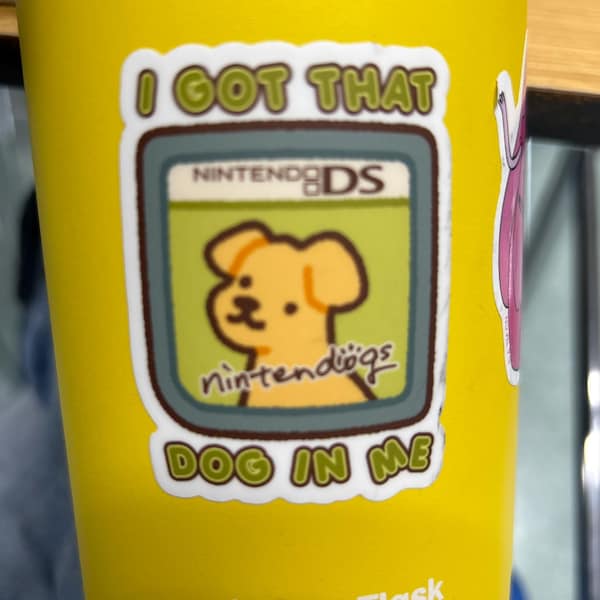 Nintendo DS Nintendogs Dog Sticker | Waterproof Matte Vinyl (2.5") - Etsy