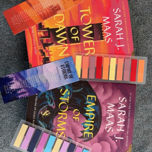 Empire of Storms & Tower of Dawn Tandem Reading Guide Bookmarks ...