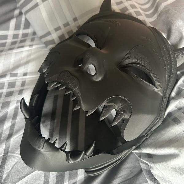KUCHISAKE MASK, With Sharp Teeth - Unique Japanese Art, Japanese Mask ...
