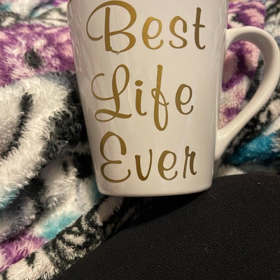 Vinyl Mug Decals Best Life Ever JW Mugs Vinyl Stickers Pioneer Gift ...