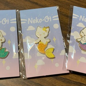 Sushi Cat Mewchi Hard Enamel Pin Rice Kitty Nigiri - Etsy