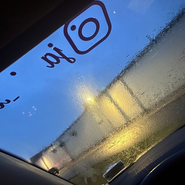 IG Custom Name Stickers, Social Media Username Decal, Car Decal, Window ...