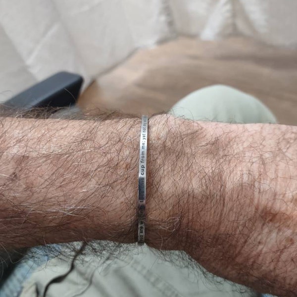 Your Own Text, Customized Cuff, Custom Bracelet, Inspirational Gift ...