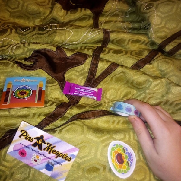 Phosphor Slime Pin | Slime Rancher Pin | Enamel Pin - Etsy