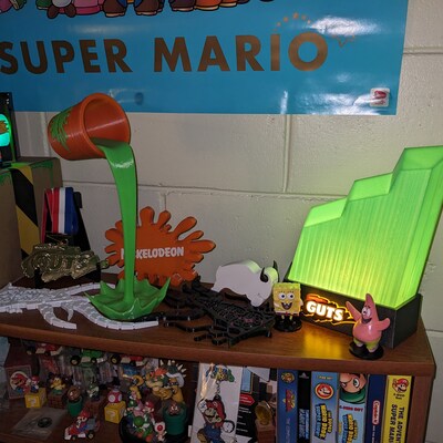 Magic Floating Spilling Nickelodeon Slime Bucket - Etsy