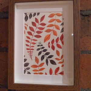 Coastal Shells Art Postcard Seashells and Wildflowers | Etsy