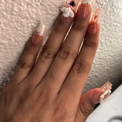 Star & Vivienne Handmade Aesthetic Press on Nails - Etsy