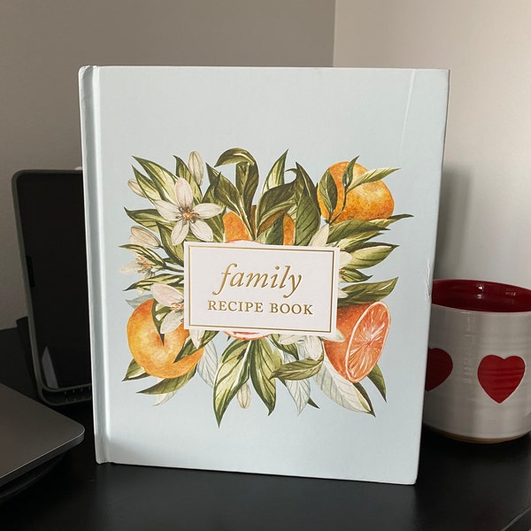 Family Recipe Book: Keepsake Journal & Blank Cookbook - Etsy