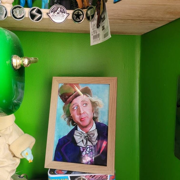 Painting Illustration of Evil Villain Zorg From the Cult Classic Movie ...