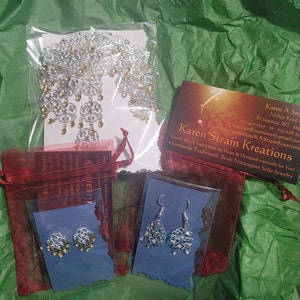 Solveig Traditional Norwegian Filigree Scroll Sølje Style Necklace With ...