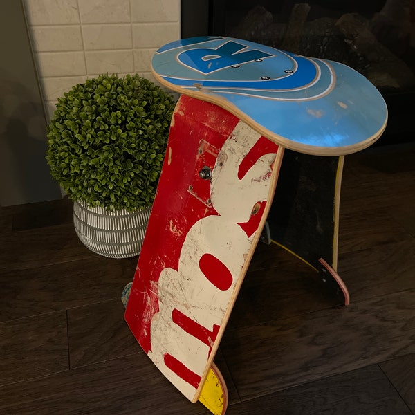 Basic Deckstool - Recycled Skateboard Stool. Furniture Made From ...