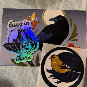 Crow Distelfink Hex Sign Metal Wall Art Pennsylvania Folkart - Etsy