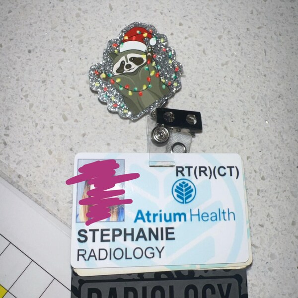 Too Much Panic Not Enough Disco Badge Reel Funny Badge Reel Badge Clip ...