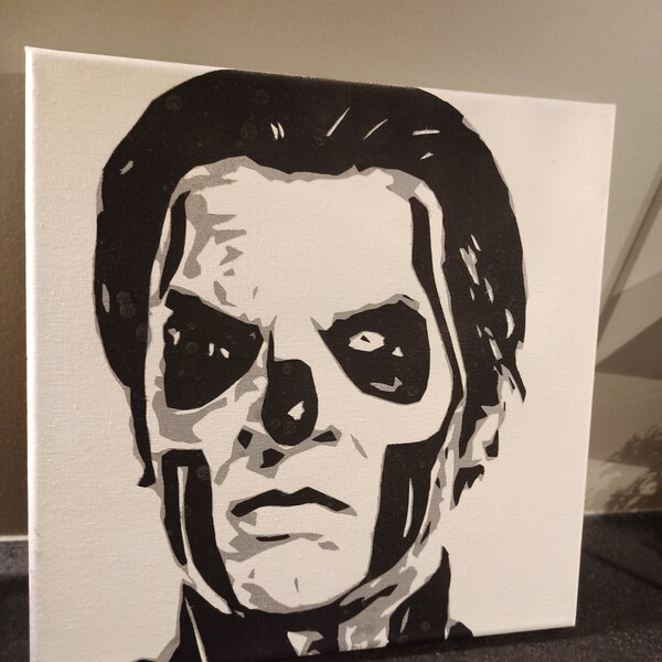 Handmade Dez Fafara / Devildriver / Coal Chamber Canvas Wall Art - Etsy