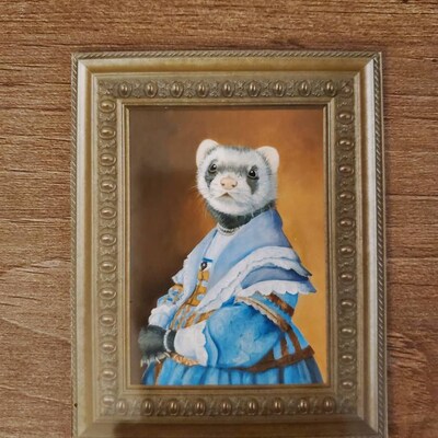 Ferret, Ferret Magnet, Refrigerator Magnet, Magnet, Ferret Clothes ...