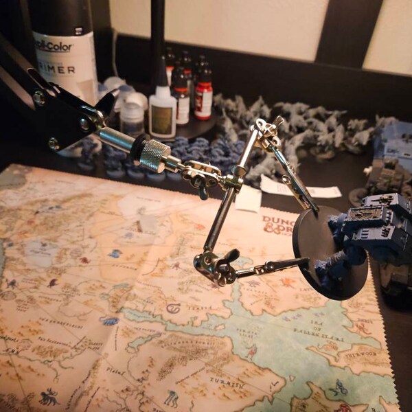 Desk Hands - Helping Hands Third Arm Tool for Desk-mounted Soldering ...