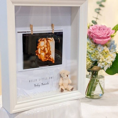 Personalised Baby Frames With Initial - Etsy