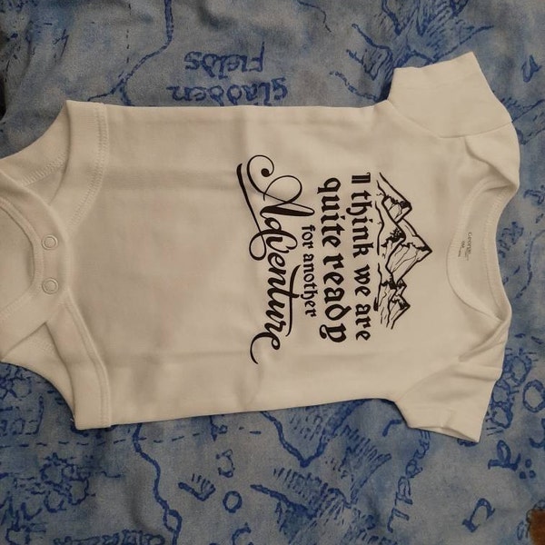 Another Adventure Onesie®, Fantasy Baby Announcement, Adventure ...