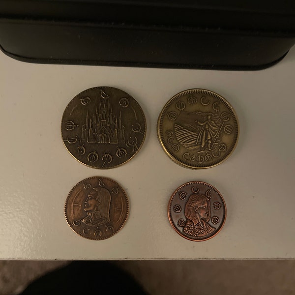 Mistborn™ Set 1 Two Coins of the Final Empire - Etsy