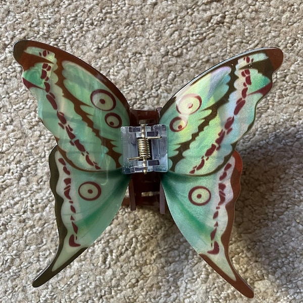 Simulated Butterfly Hair Clips, Colorful Butterfly Hair Clips, Handmade ...