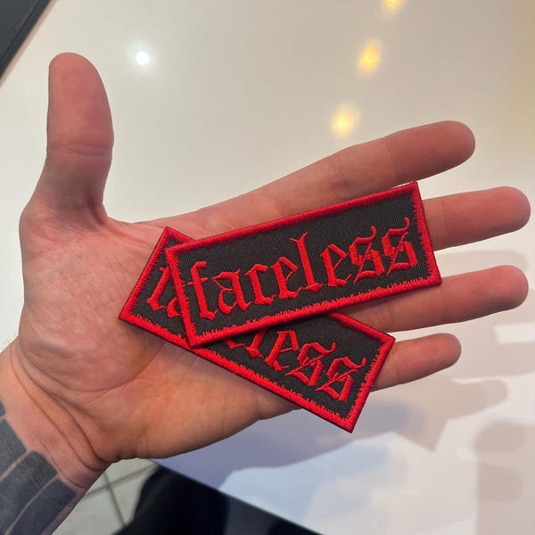 Custom Name Patch Embroidered Personalized Iron on Name Tag - Old ...