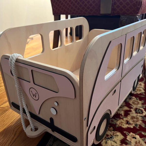 Custom Car Shaped Storage for Kids Toys With Name, Nursery Organization ...