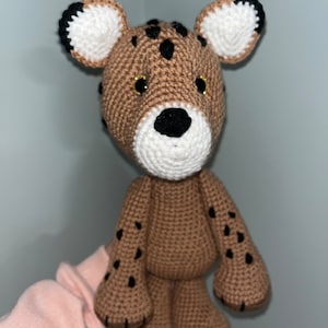 Snow Leopard Crochet Pattern, Cheetah Crochet Pattern, Cat Crochet ...