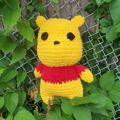 Chunky Pooh Crochet Pattern. P.O.O.H Amigurumi Crochet Pattern. Pdffile ...