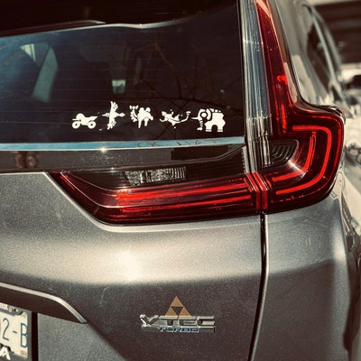 Zelda Breath of the Wild Divine Beasts Decal Sticker - Etsy