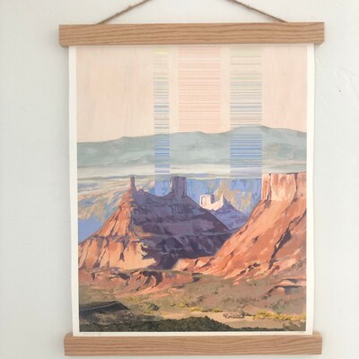 Soloist Archival Print of Painting of Castleton Tower, Utah - Etsy