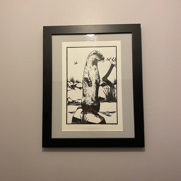 Ladybird Ladybug Handmade Linocut Print - Etsy