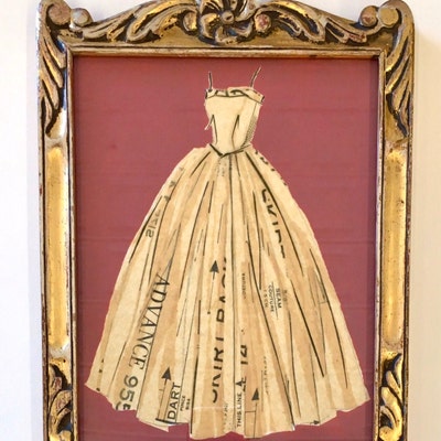 Nina Original Dress Pattern Paper - Etsy