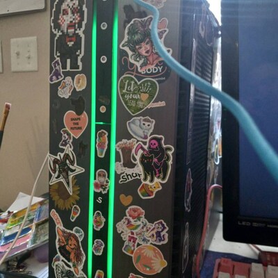 50 Cool Black and White Goth Laptop Stickers Dark Skull Tattoo - Etsy